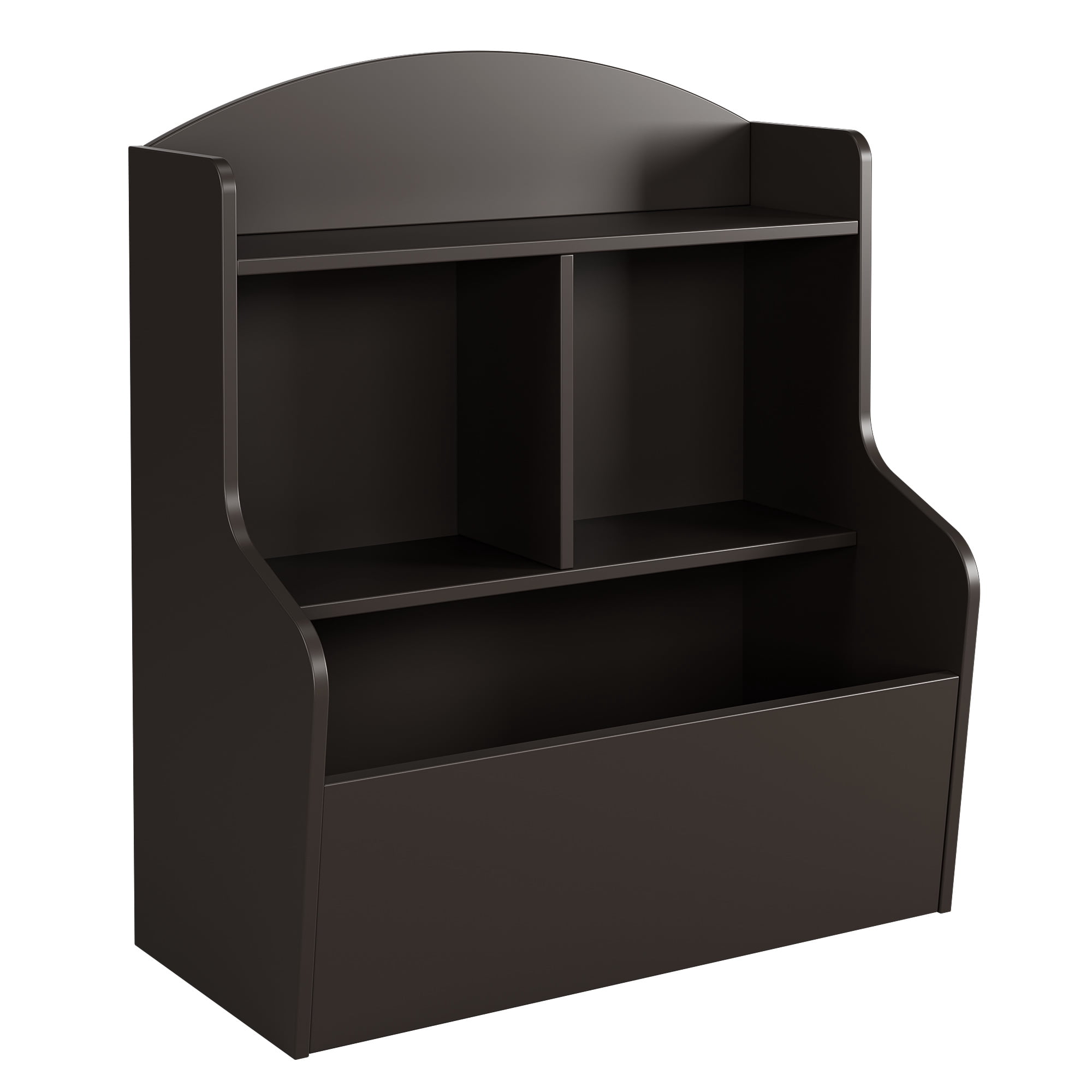 Kids 3-Tier Toy Storage Organizer Kids Bookshelf Toy Shelf with Cubby ...