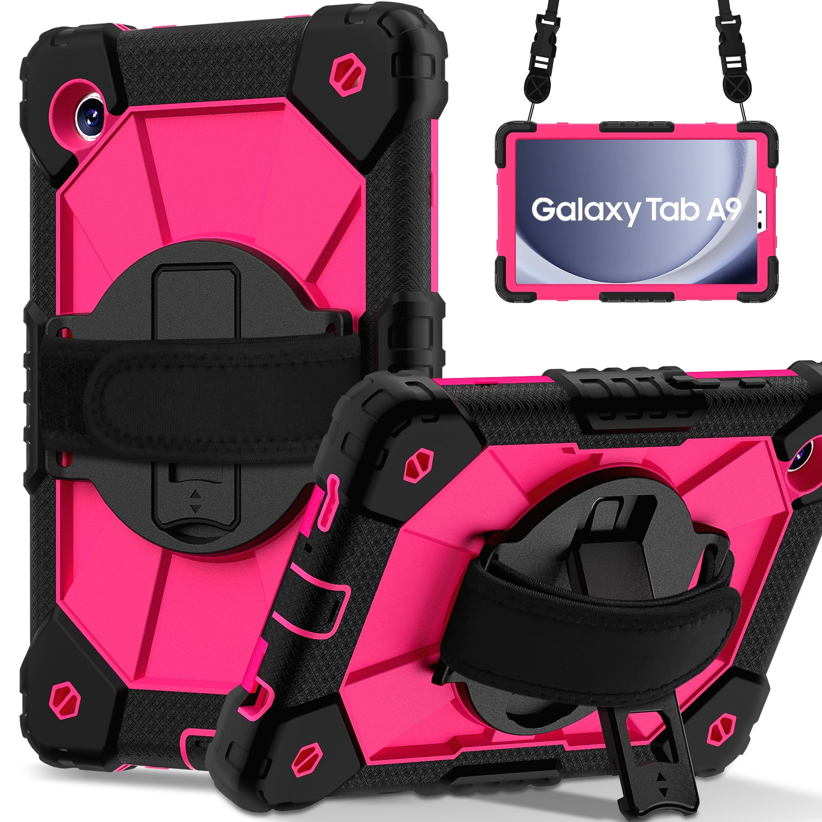 Kids 3-layer Design Case for Samsung Galaxy Tab A9 8.7" 2023 SM-X110 ...