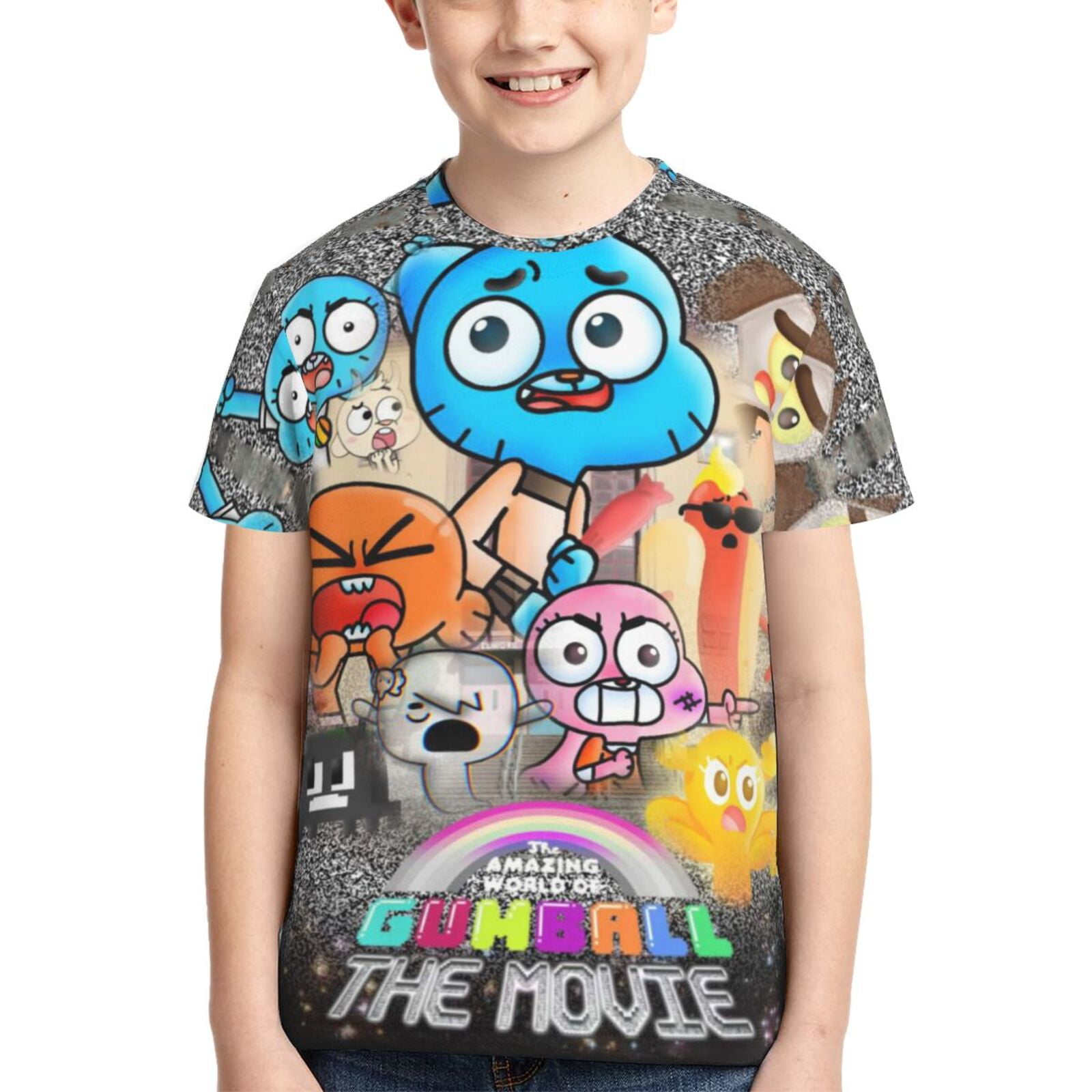 Kids 3D Graphic Amazing World of Gumball T-Shirts, Novelty Shirts ...