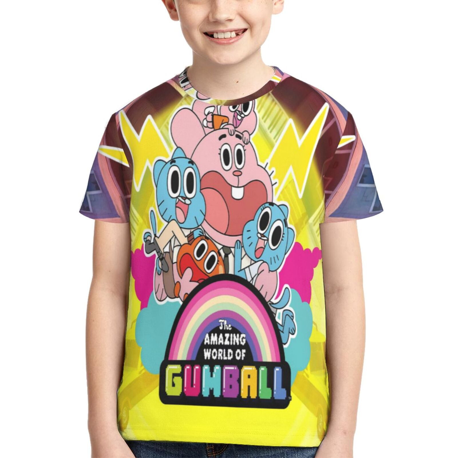 Kids 3D Graphic Amazing World of Gumball T-Shirts, Novelty Shirts ...