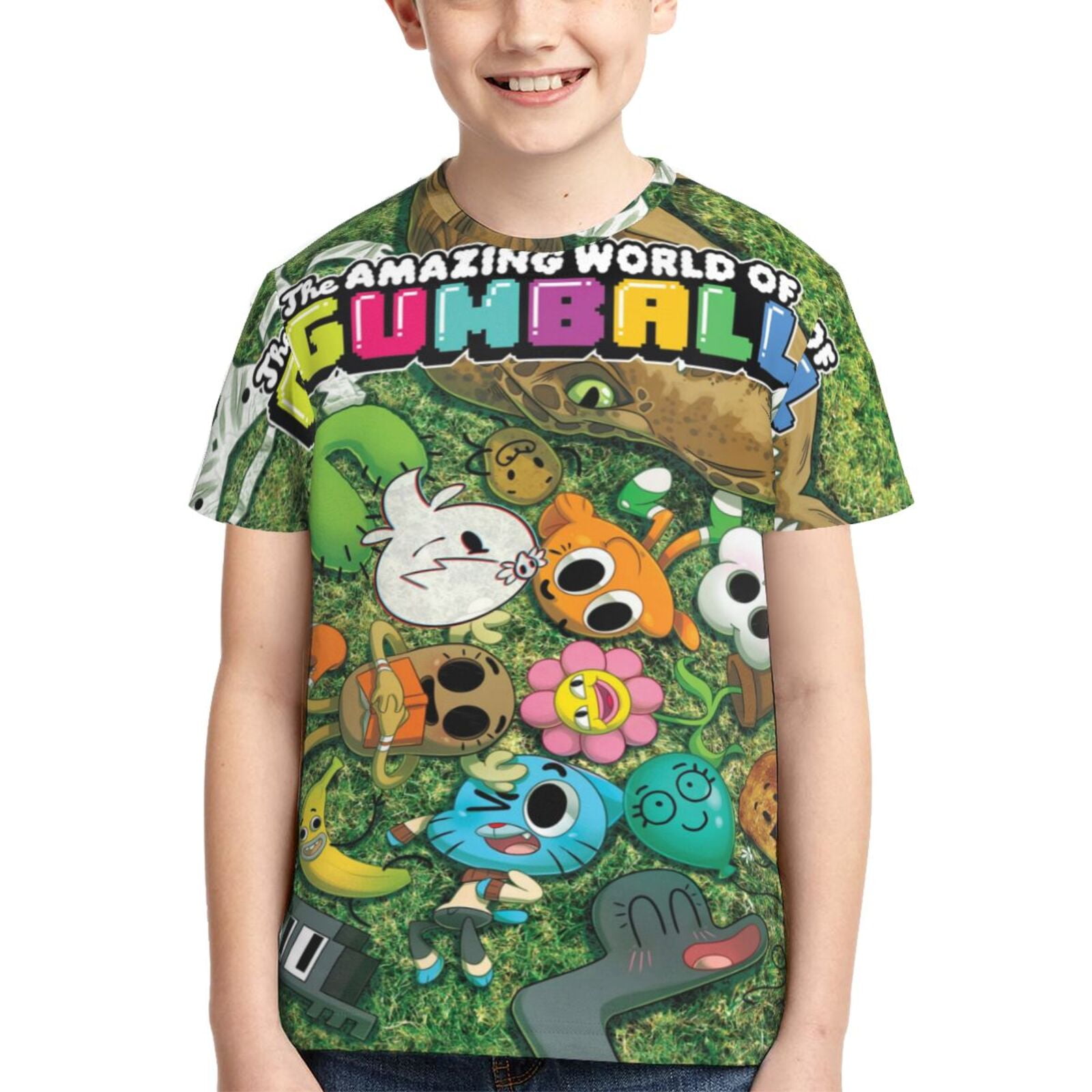 Kids 3D Graphic Amazing World of Gumball T-Shirts, Novelty Shirts ...