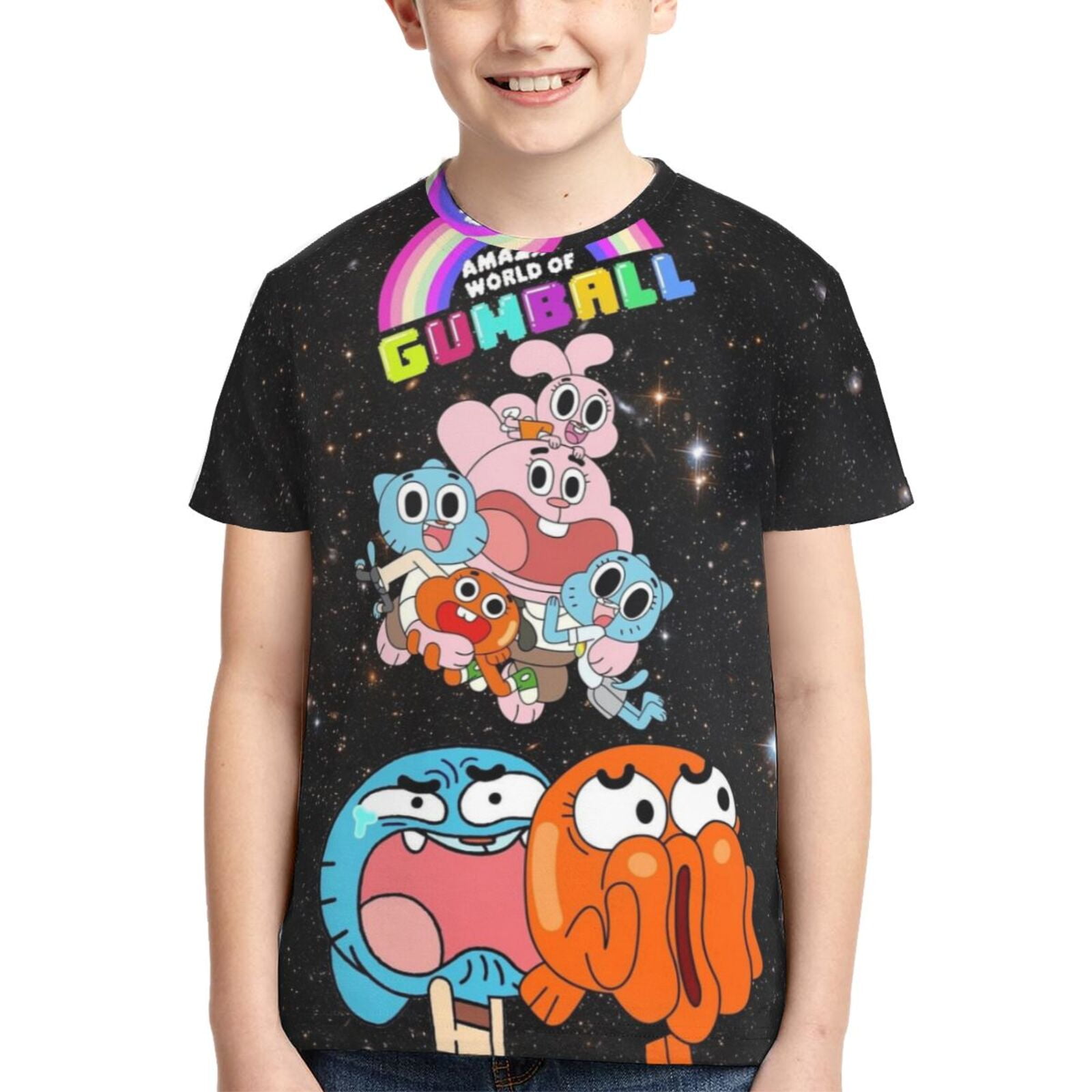 Kids 3D Graphic Amazing World of Gumball T-Shirts, Novelty Shirts ...