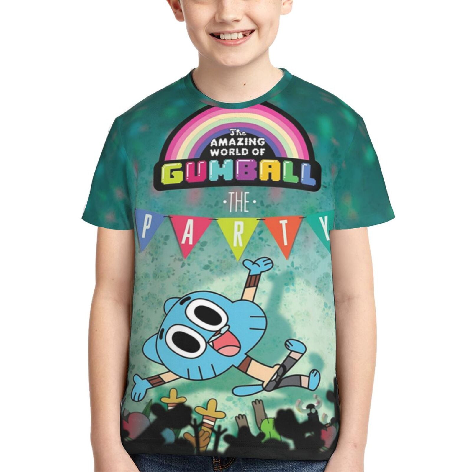 Kids 3D Graphic Amazing World of Gumball T-Shirts, Novelty Shirts ...