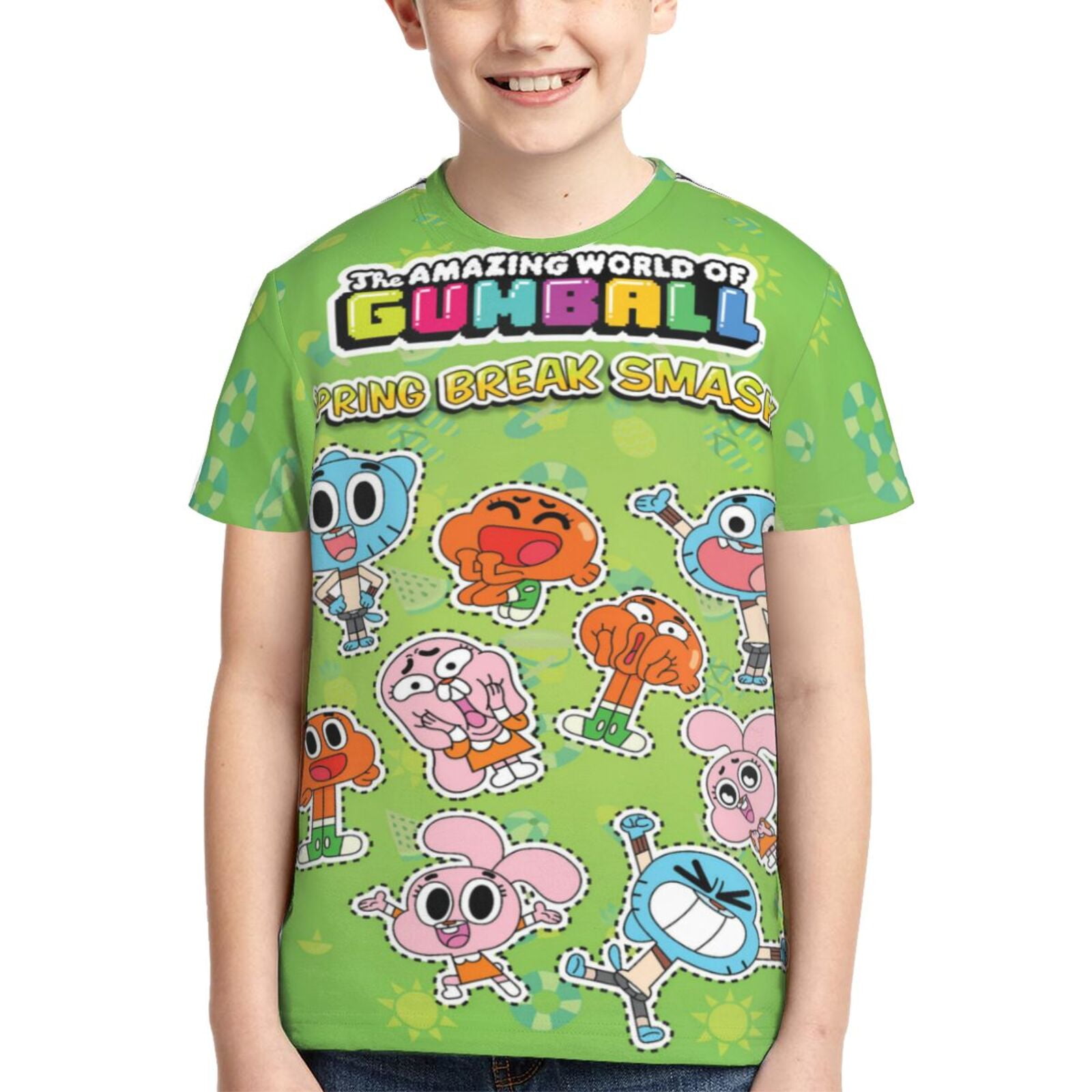 Kids 3D Graphic Amazing World of Gumball T-Shirts, Novelty Shirts ...