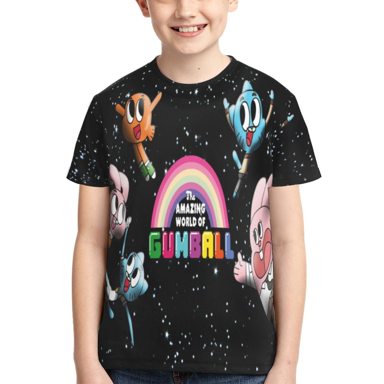 Kids 3D Graphic Amazing World of Gumball T-Shirts, Novelty Shirts ...