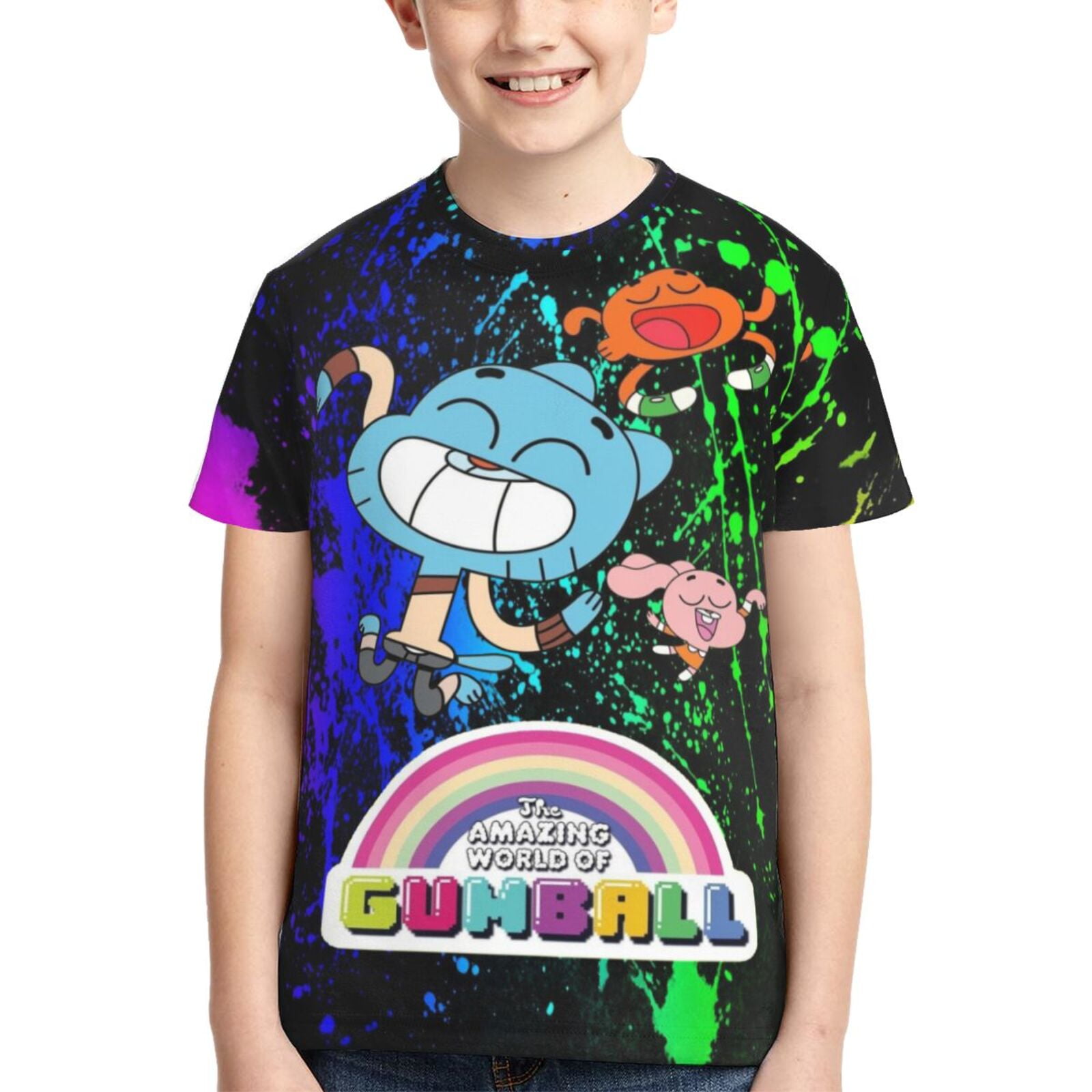 Kids 3D Graphic Amazing World of Gumball T-Shirts, Novelty Shirts ...