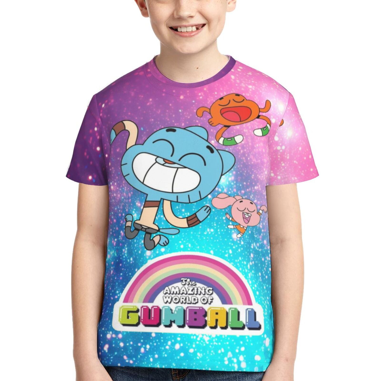 Kids 3D Graphic Amazing World of Gumball T-Shirts, Novelty Shirts ...