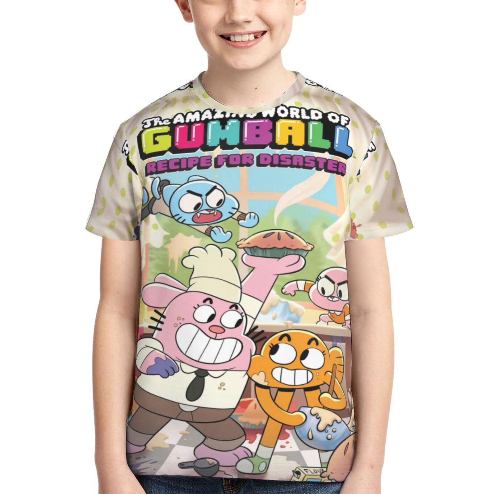 Kids 3D Graphic Amazing World of Gumball T-Shirts, Novelty Shirts ...