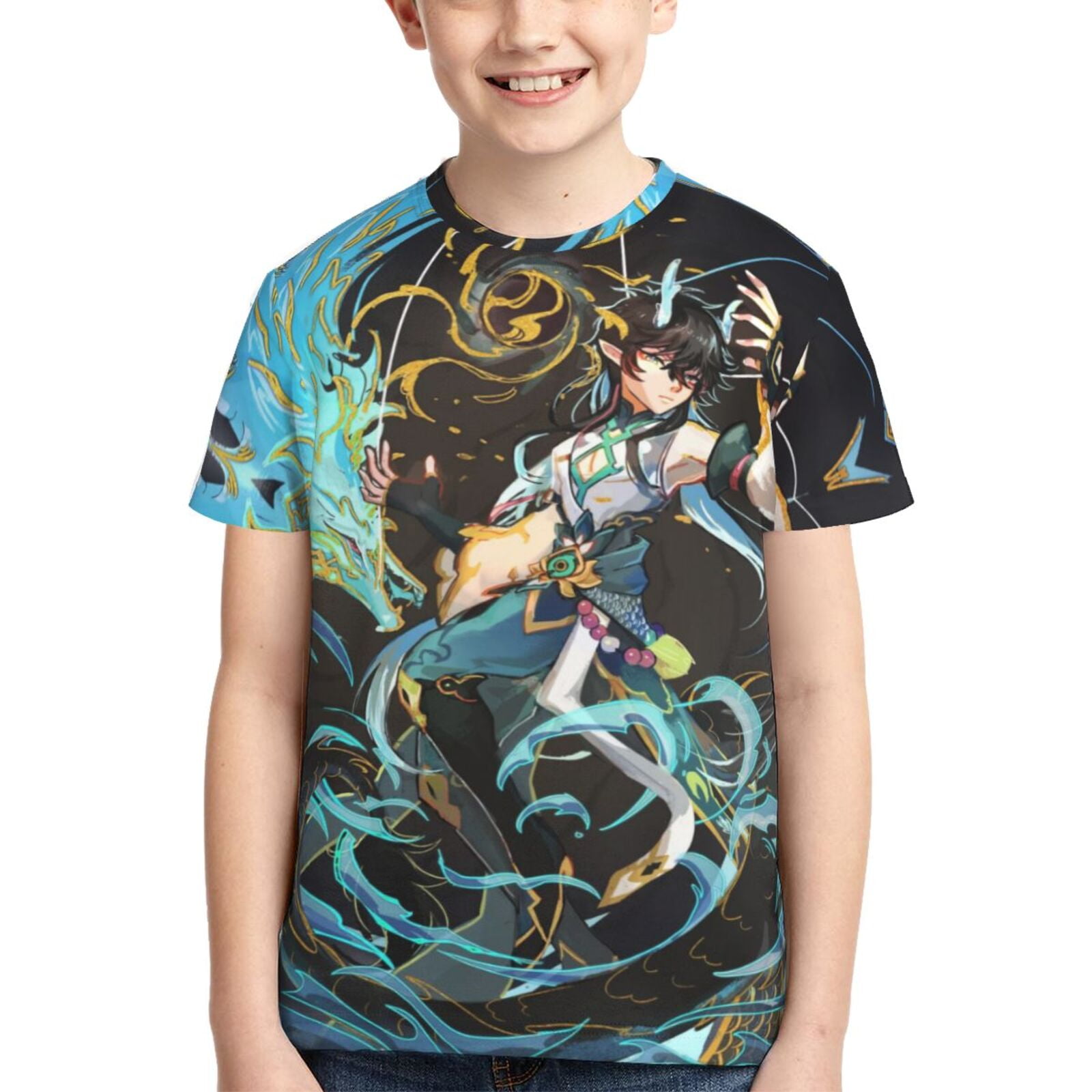 Kids 3D Graphic Dan Heng Honkai Star Rail T-Shirts, Novelty Shirts ...