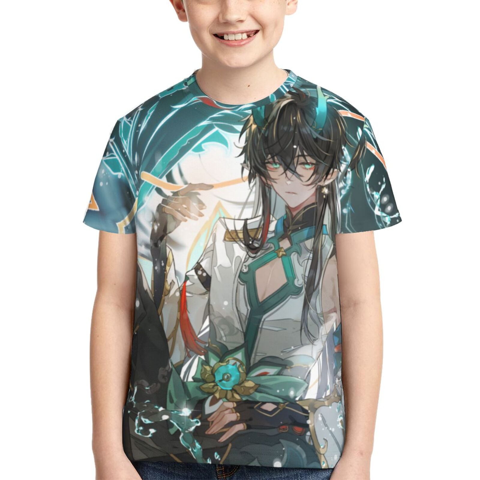 Kids 3D Graphic Dan Heng Honkai Star Rail T-Shirts, Novelty Shirts ...