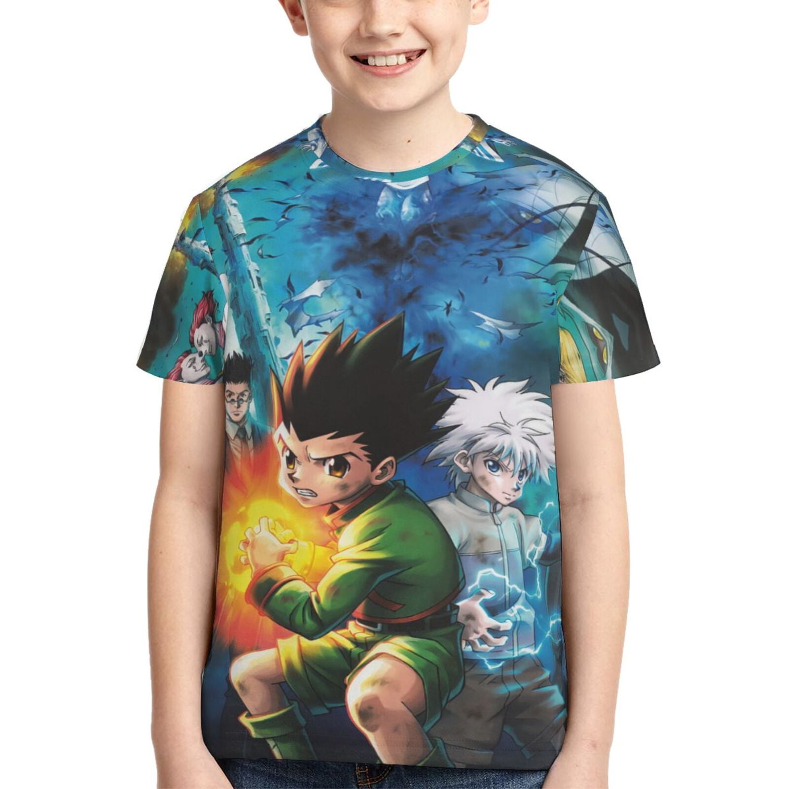 Kids 3D Graphic Hunter X Hunte Gon Killua T-Shirts, Novelty Shirts ...