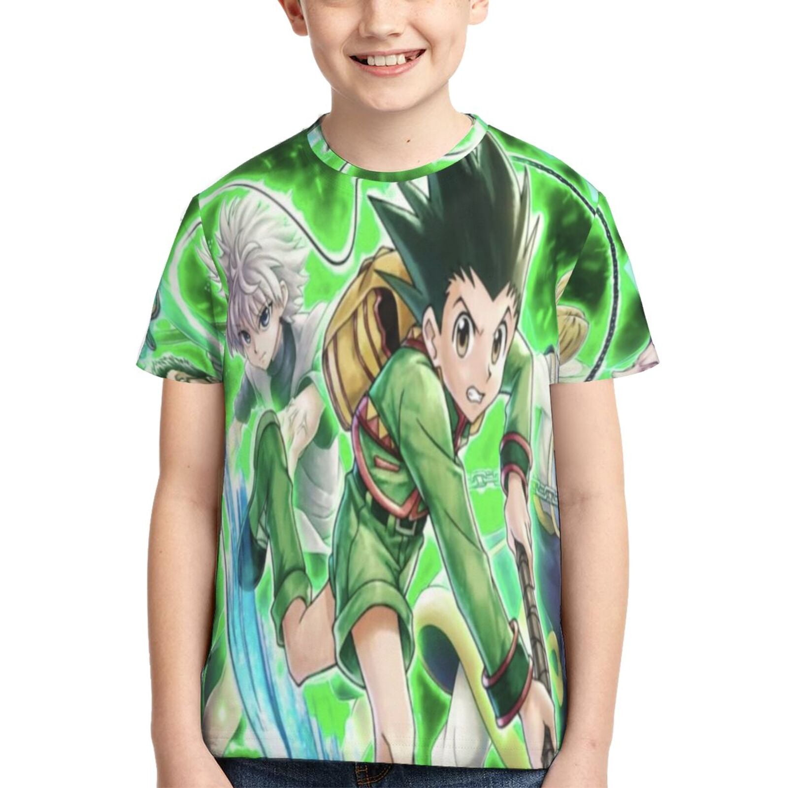 Kids 3D Graphic Hunter X Hunte Gon Killua T-Shirts, Novelty Shirts ...