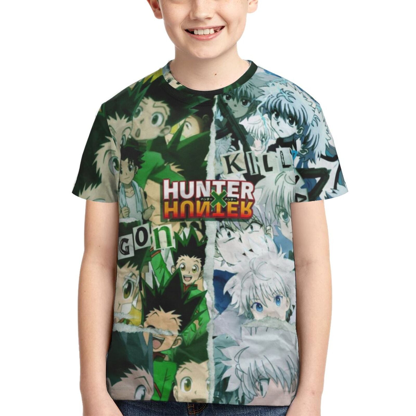 Kids 3D Graphic Hunter X Hunte Gon Killua T-Shirts, Novelty Shirts ...