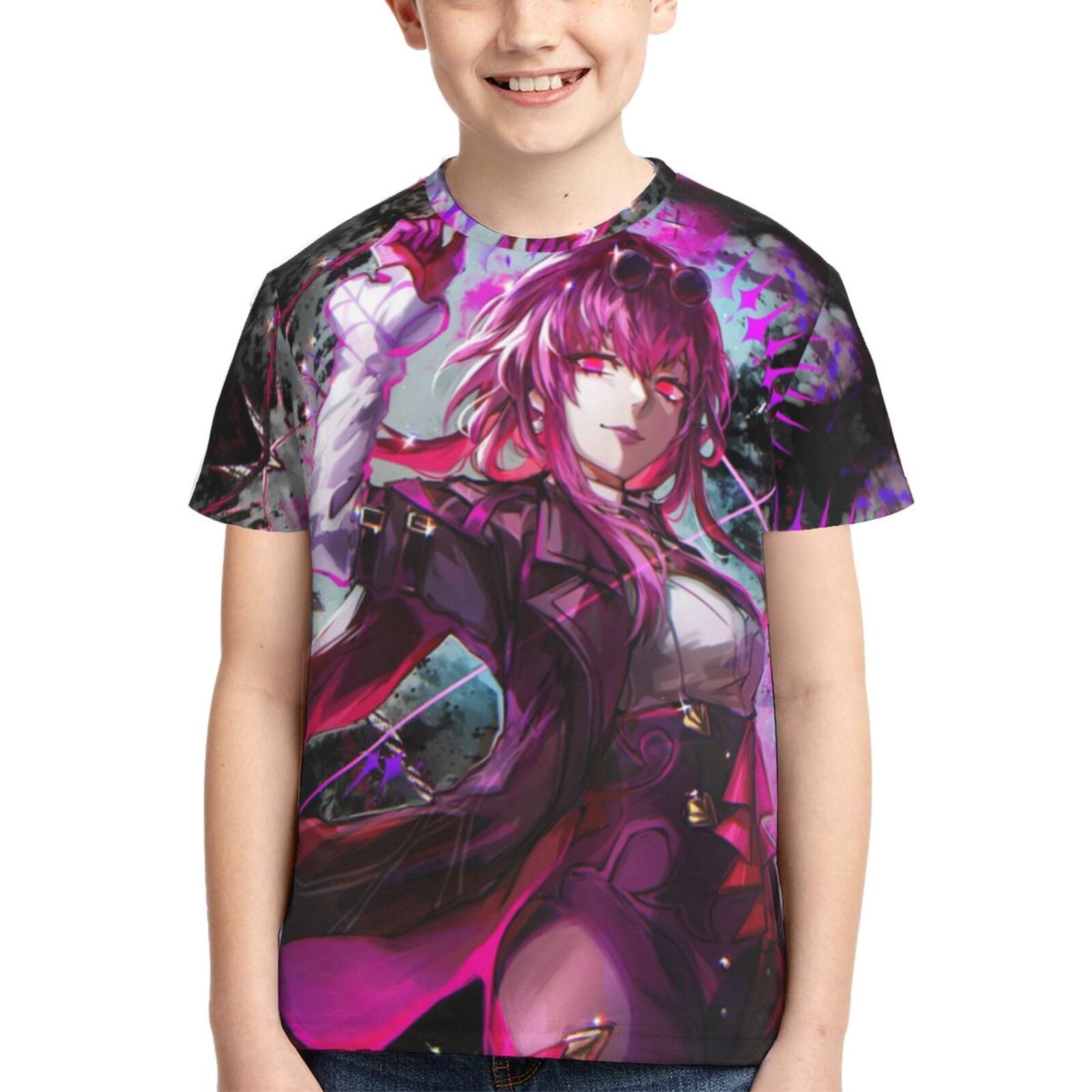 Kids 3D Graphic Kafka Honkai Star Rail T-Shirts, Novelty Shirts ...