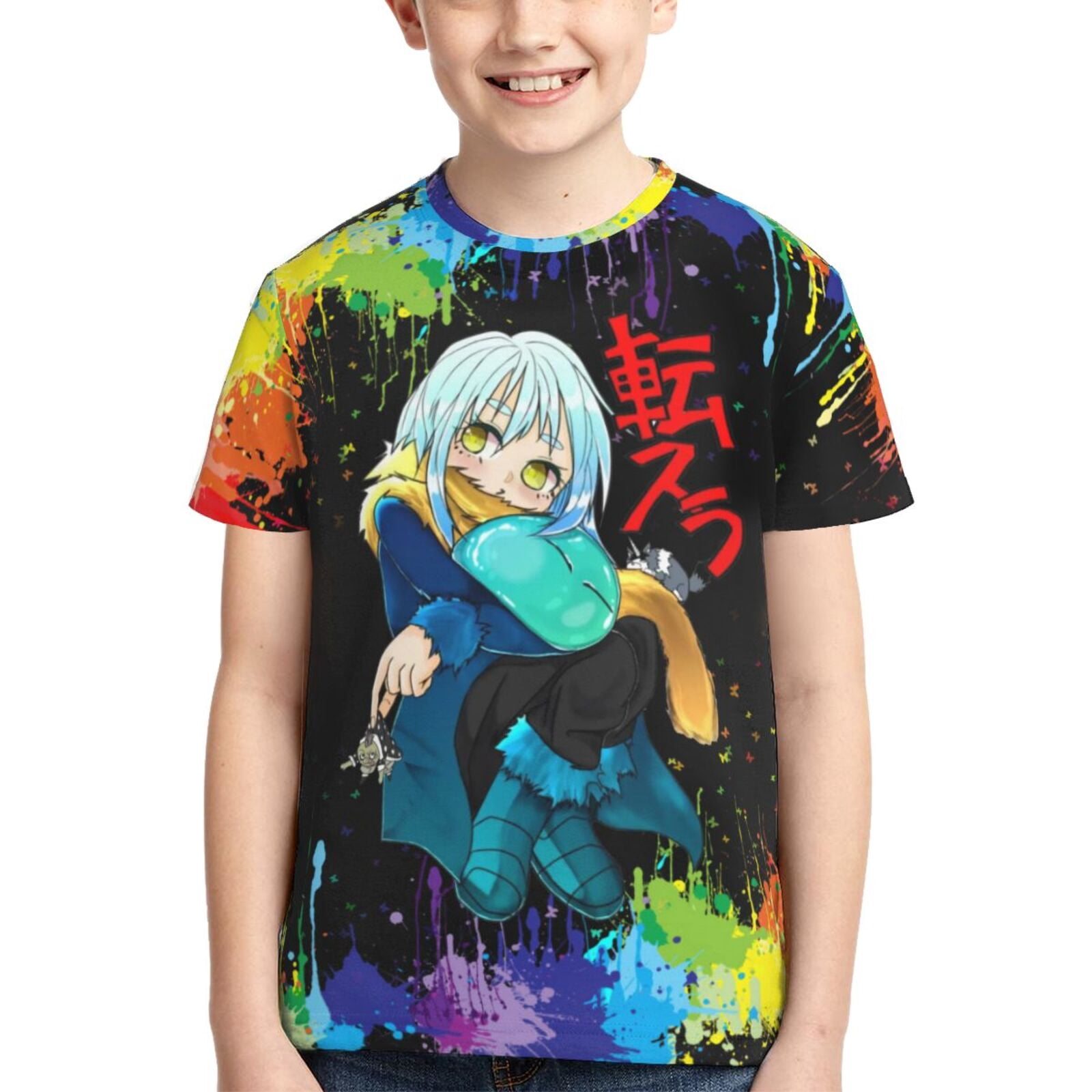Kids 3D Graphic I Got Reincarnated As A Slime T-Shirts, Novelty Shirts ...