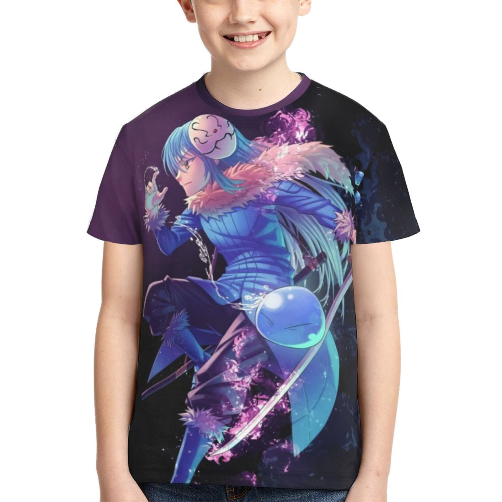 Kids 3D Graphic I Got Reincarnated As A Slime T-Shirts, Novelty Shirts ...