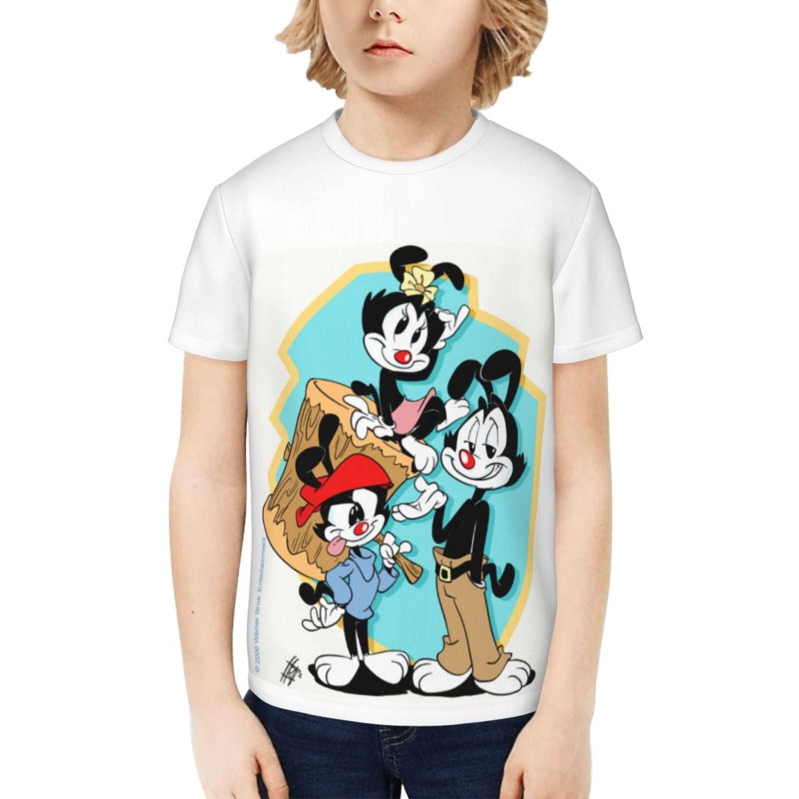 Kids 3D Print Graphic Tees Funny Short Sleeve T Shirts for Youth Boys ...