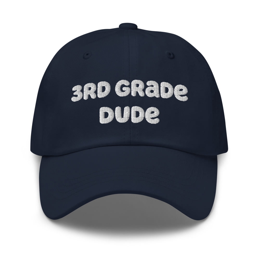 Kids 3rd Grade Back To School Classic Dad Hat, Third Grade Dude ...