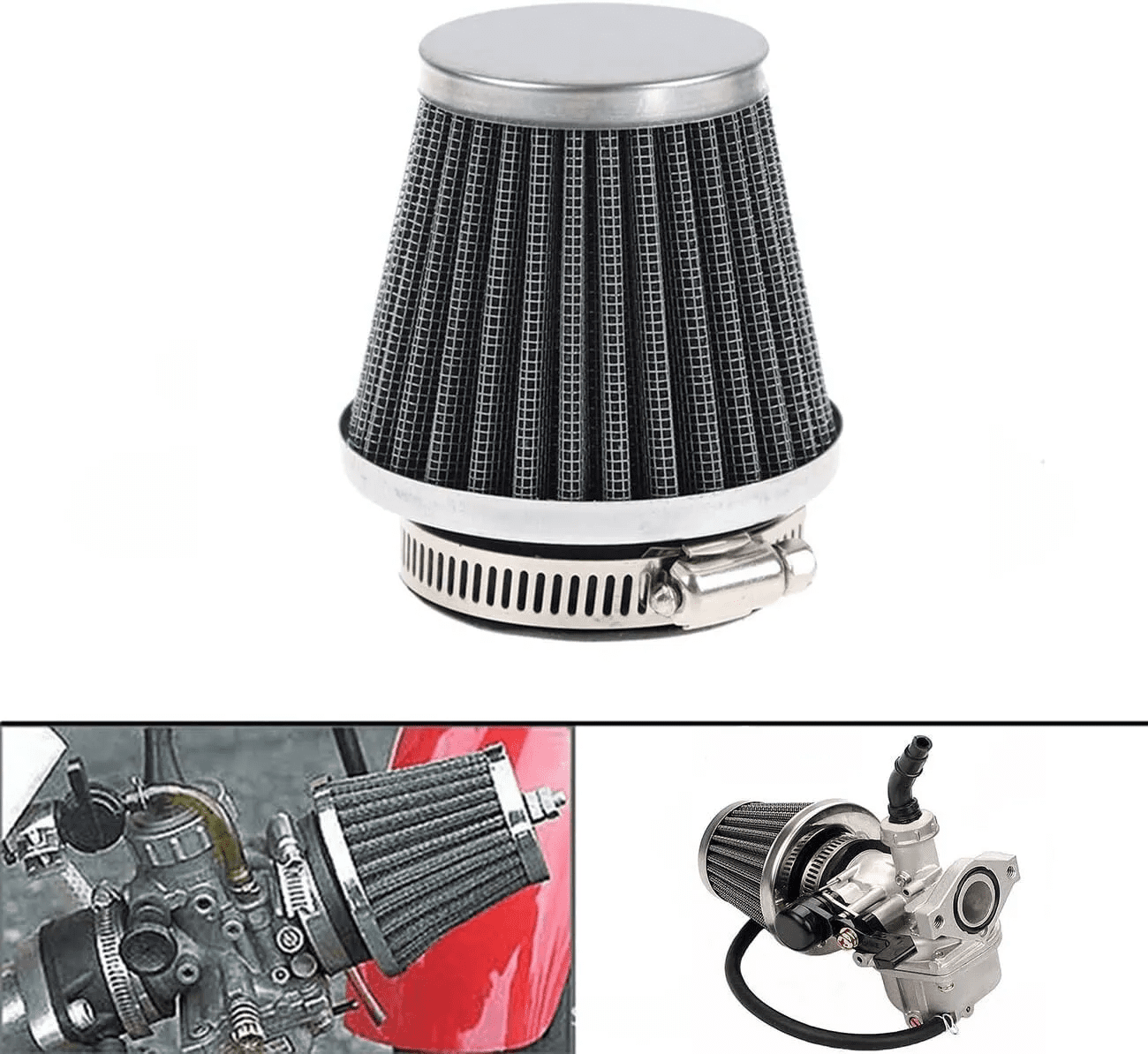 Kids ATV Parts Fits Multiple Models Engine Air Filter for 50cc,70cc ...