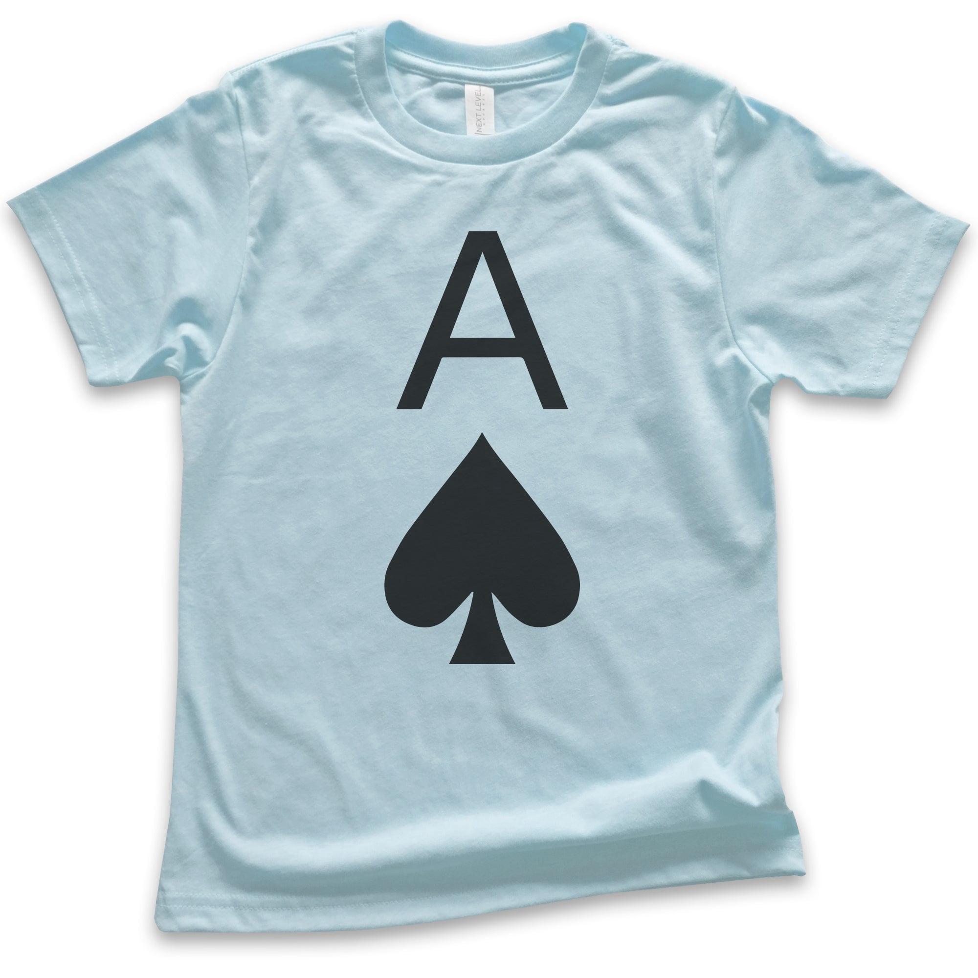 Kids Ace Of Spades T-shirt, Youth Kids Boy Girl T-Shirt, Cute Ace T ...
