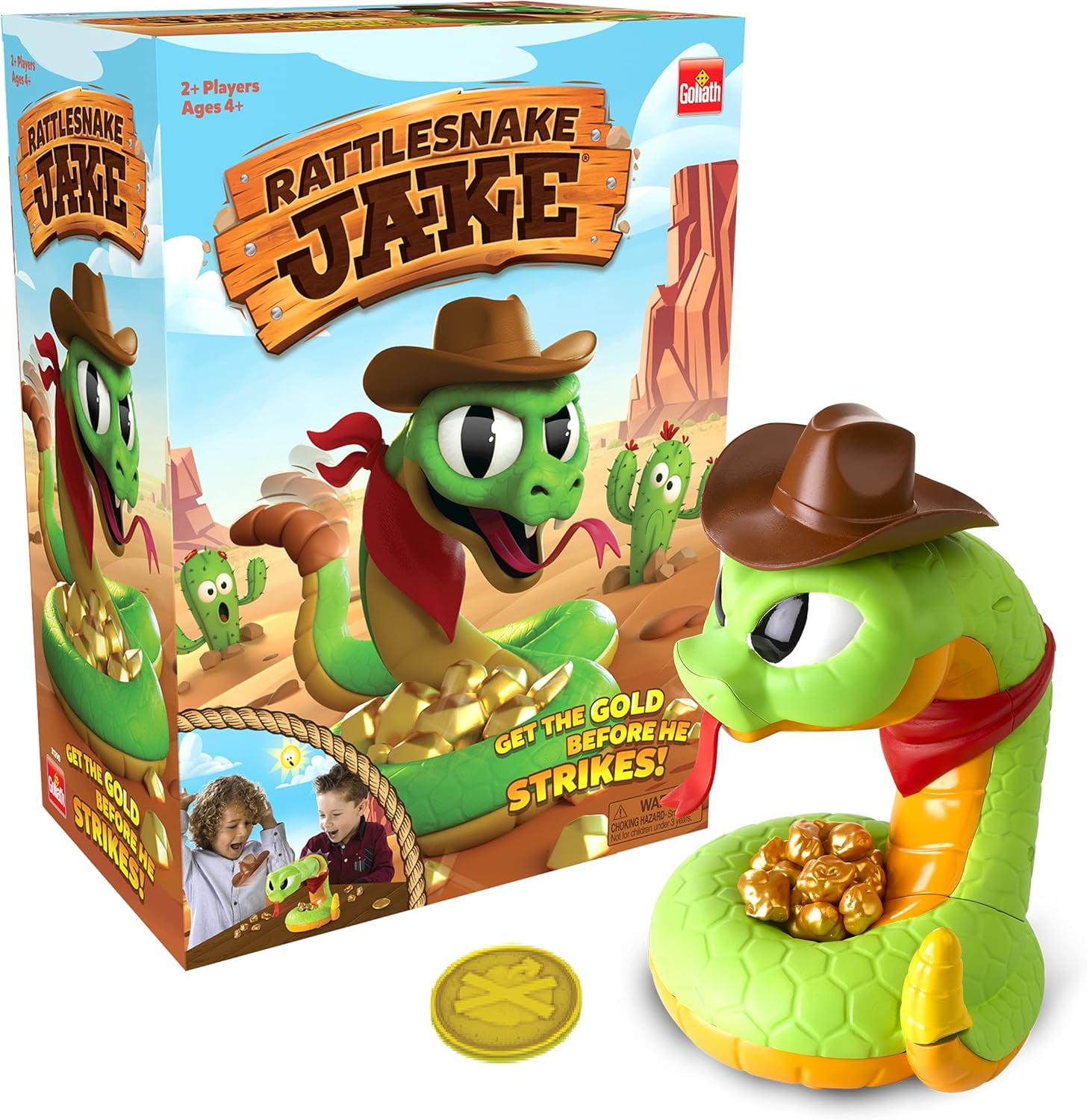 Kids' Action Game: Rattlesnake Jake - Snatch the Gold Before the Strike ...
