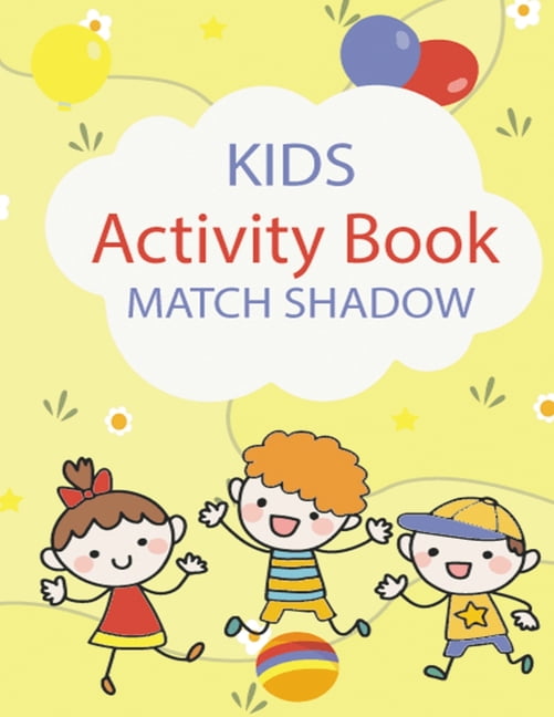 Kids Activity Book Match Shadow: match shadow activity books, Activity ...
