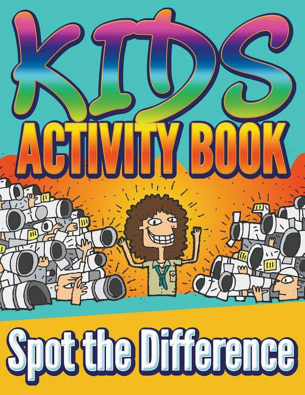 Kids Activity Book: Spot the Difference (Paperback) - Walmart.com