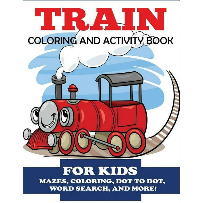 coloring pages train conductor
