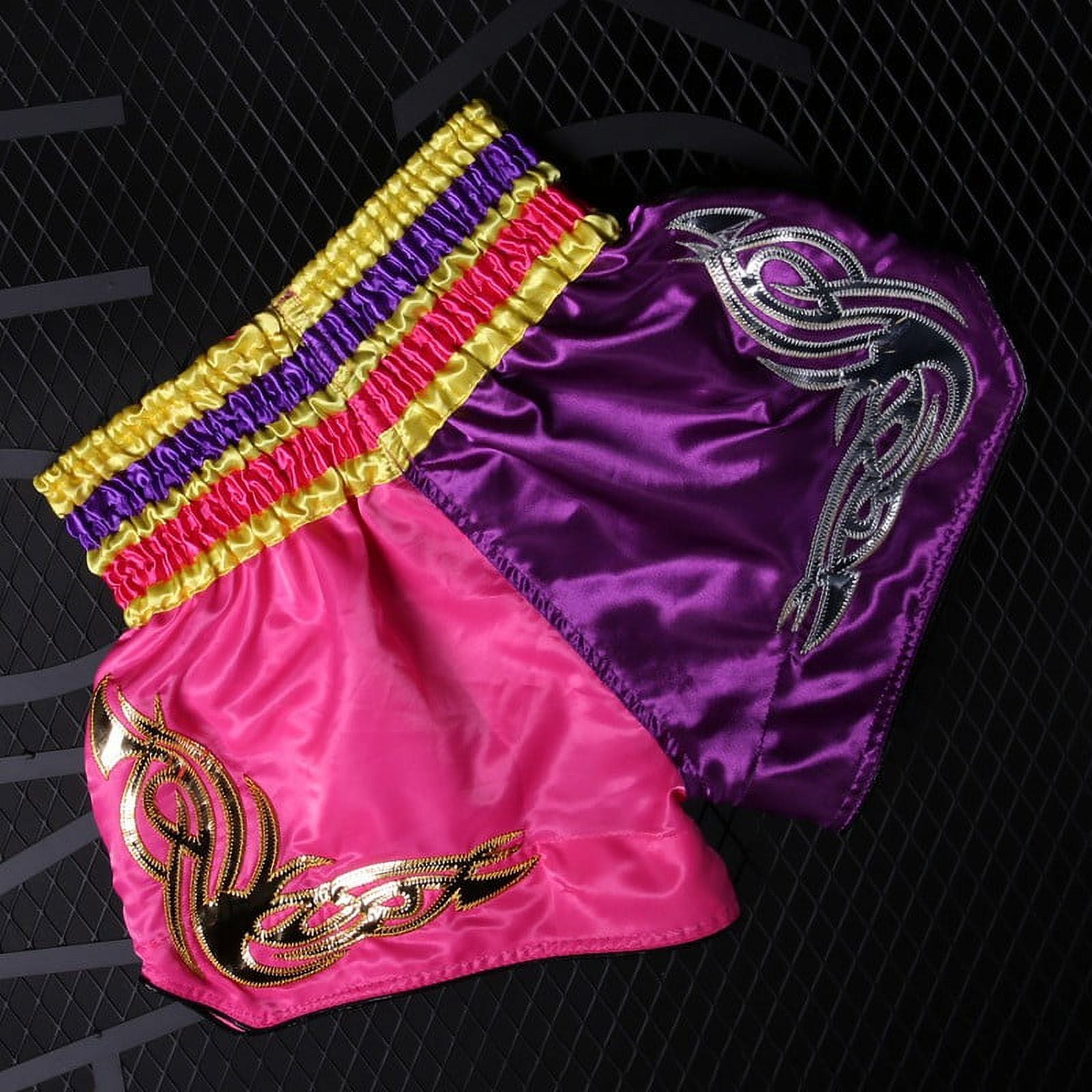 Kids/Adult Muay Thai Shorts Boxing Pants Kickboxing Fighting Printed ...