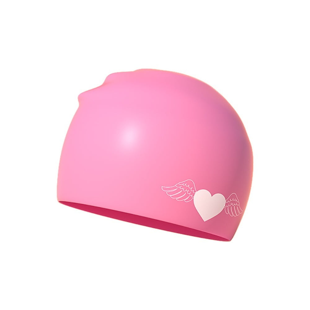 Kids Adult Silica Gel Antislip High Elasticity Bathing Caps Diving Hat ...