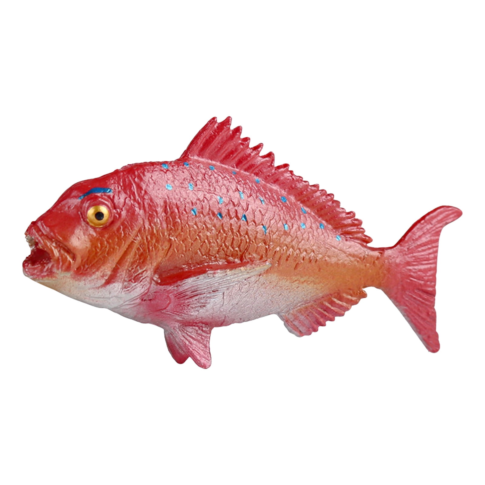 Kids & Adults Mini Goldfish Tank Decorations – Realistic Plastic Fish ...