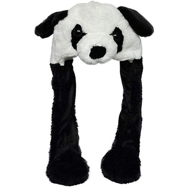 Kids Adults Plush Hat Ear Moving Ear Flap Hat With Paw - Walmart.com