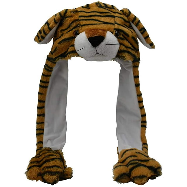 Kids Adults Plush Hat Ear Moving Ear Flap Hat With Paw - Walmart.com