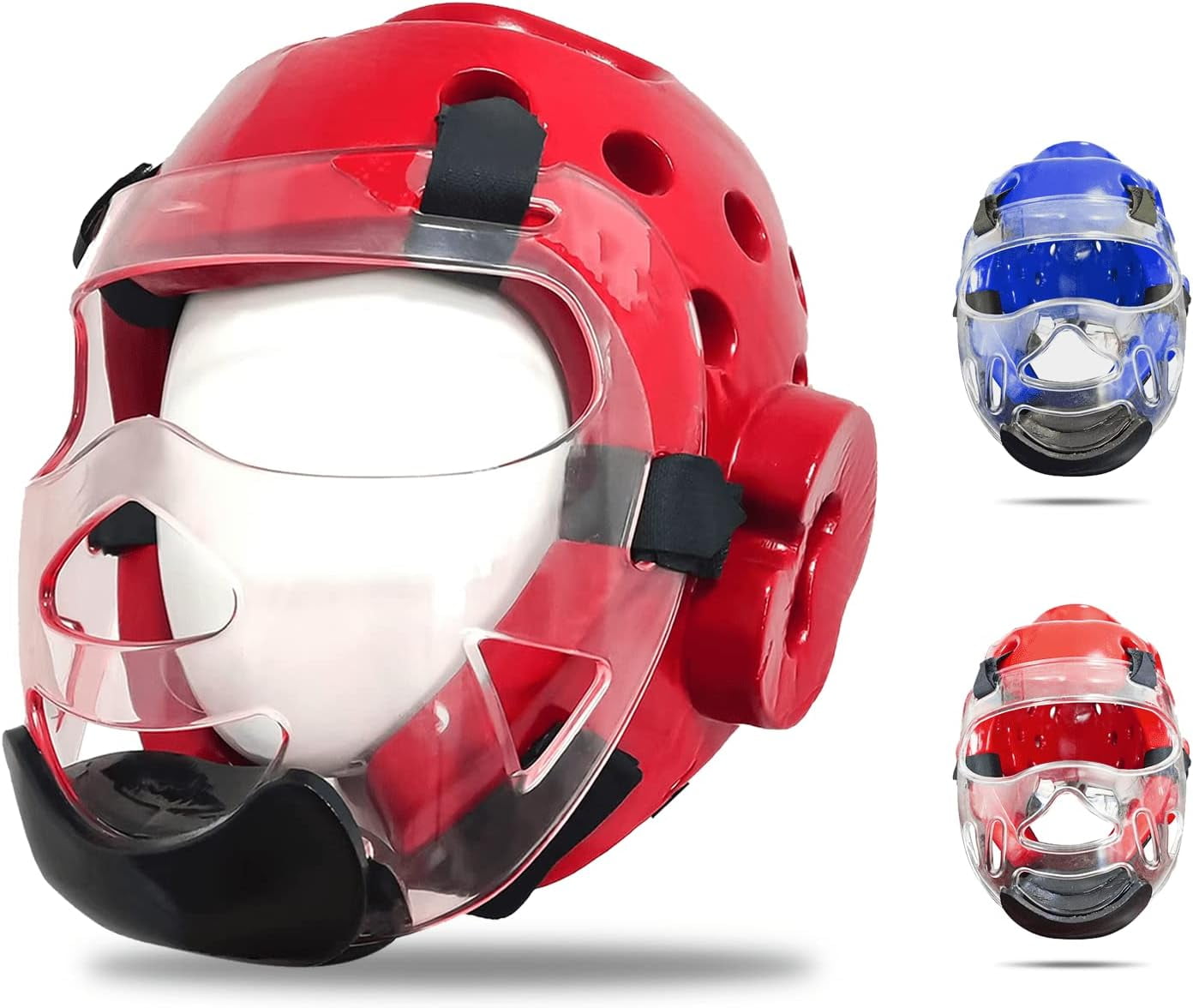 Kids & Adults Taekwondo Karate Headgear MMA Martial Arts Helmet, with ...