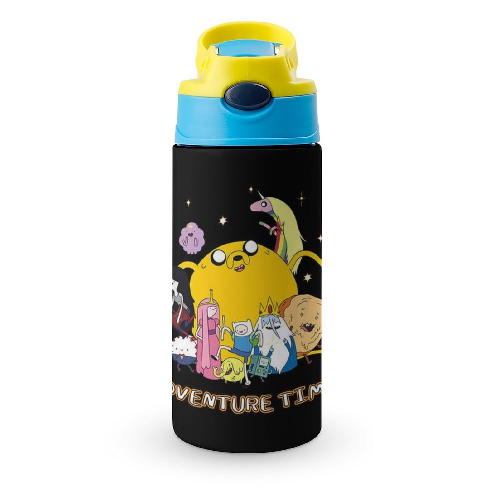 Kids Adventure Time Water Bottle Cartoon Insulated Water Bottle Double ...