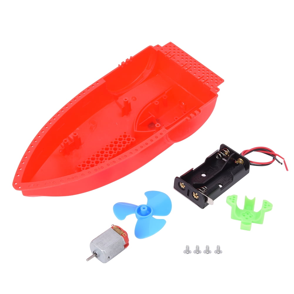 Kids Aerodynamic Boat Model, Wind-Powered Speedboat, Electronic DIY ...