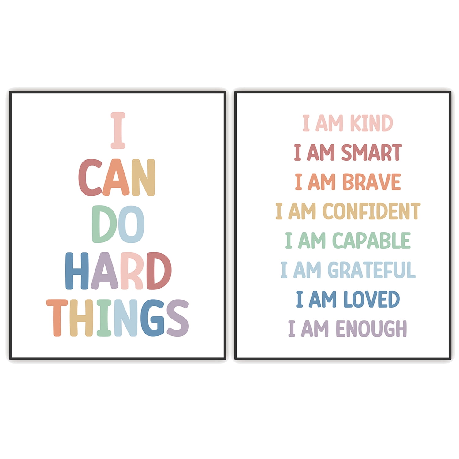 Kids Affirmations, Kids Wall Art, Classroom Wall Decor, Playroom ...