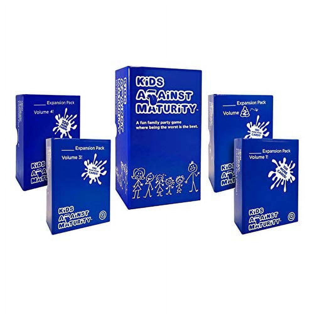 Kids Against Maturity: Card Game for Kids and Families, Super Fun ...