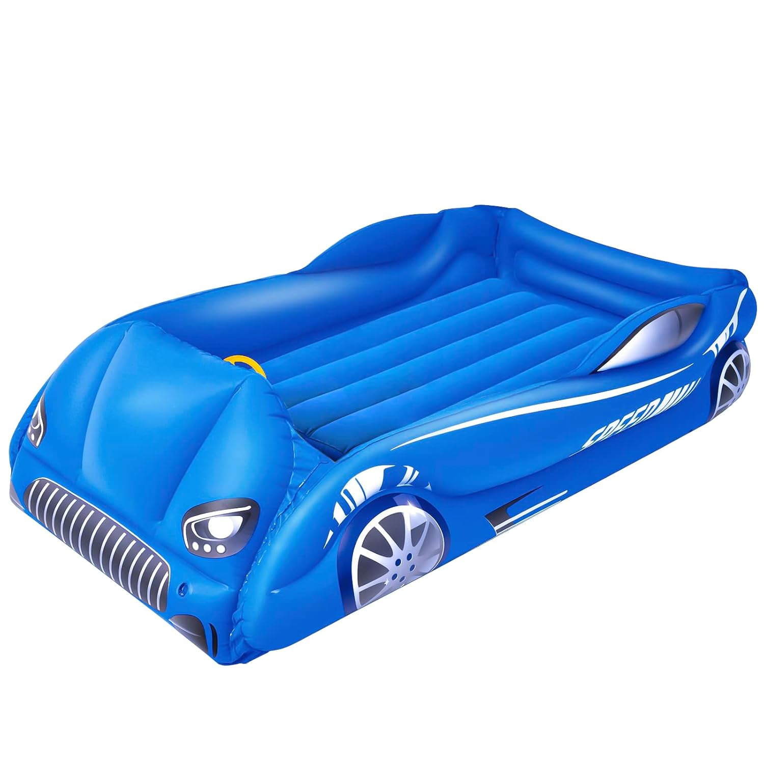 Kids Air Mattress Inflatable Toddler Travel Bed with Sides, Cot ...