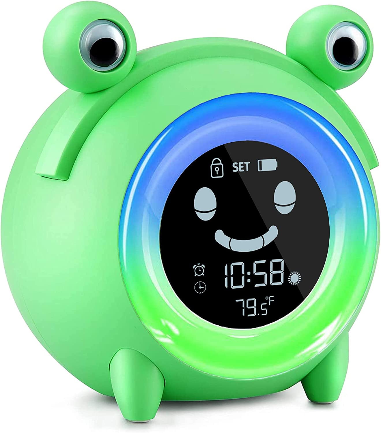 Kids Alarm Clock for Bedroom, Sleep Training Clock for Toddlers with ...