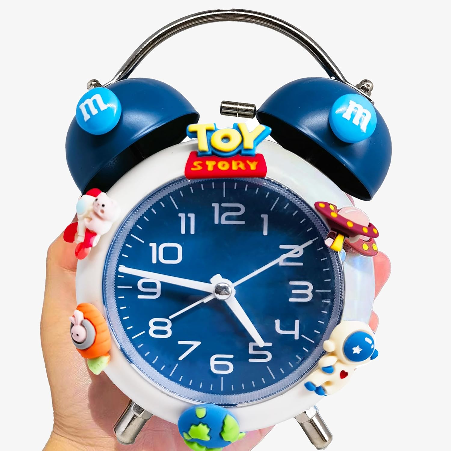 Kids Alarm Clock Boys,Cartoon Astronaut Alarm Clocks,Analog Alarm Clock ...