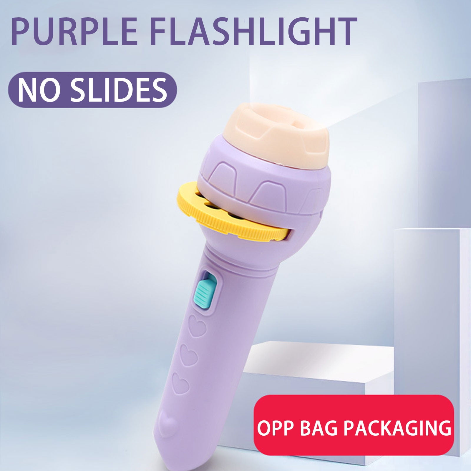 Kids Animal Projection Flashlight with 7 Slides, Educational ...