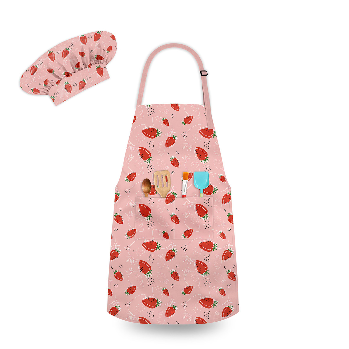 LYUMO Kids Apron, Kitchen Apron,Children Kids Cooking Baking Painting ...