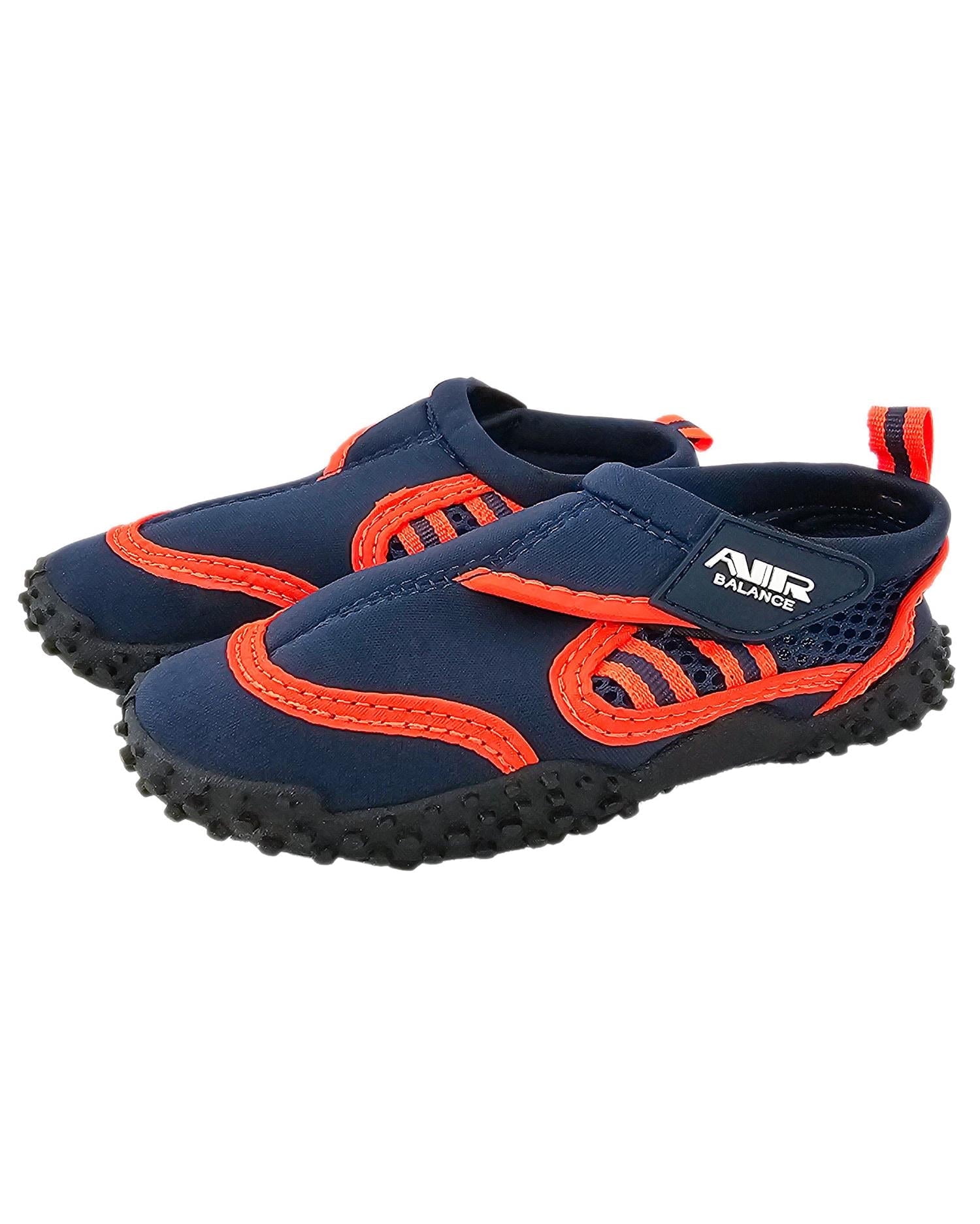 Kids Aqua Sock Wave Water Shoes Waterproof Slip-Ons for Pool Beach ...