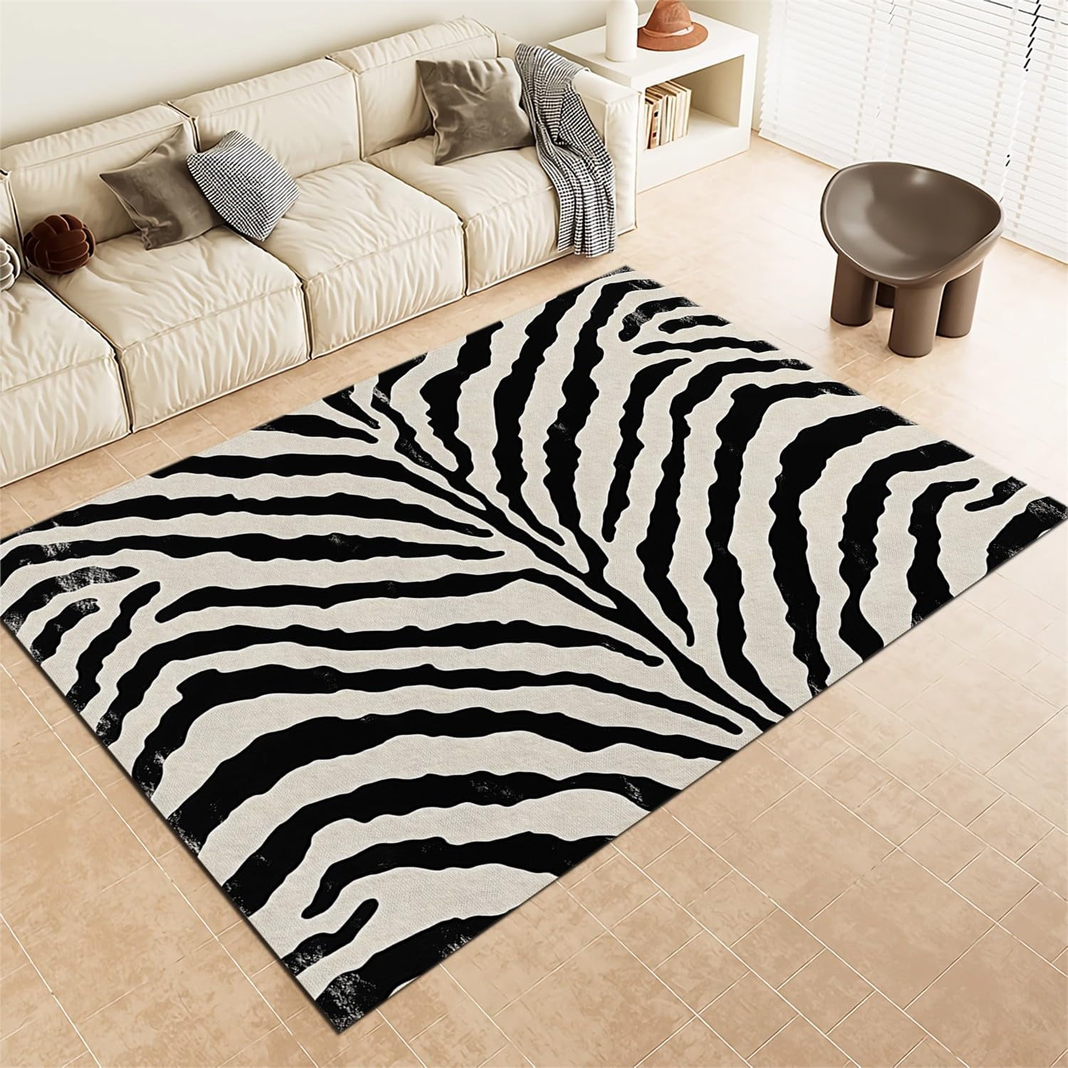 Kids Area Rugs Washable Home Modern Rugs Soft Non-slip Carpets Animal ...