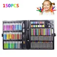 Kids Art Drawing Kits, Portable Painting & Drawing Art Kit with Oil ...