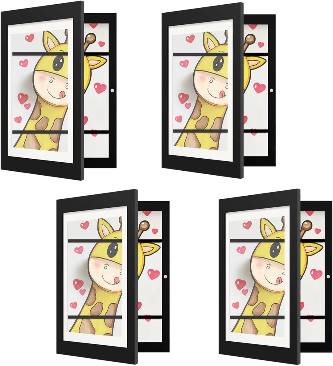 Kids Art Frames, 2023 New Changeable Art Frame for Kids, Artwork ...