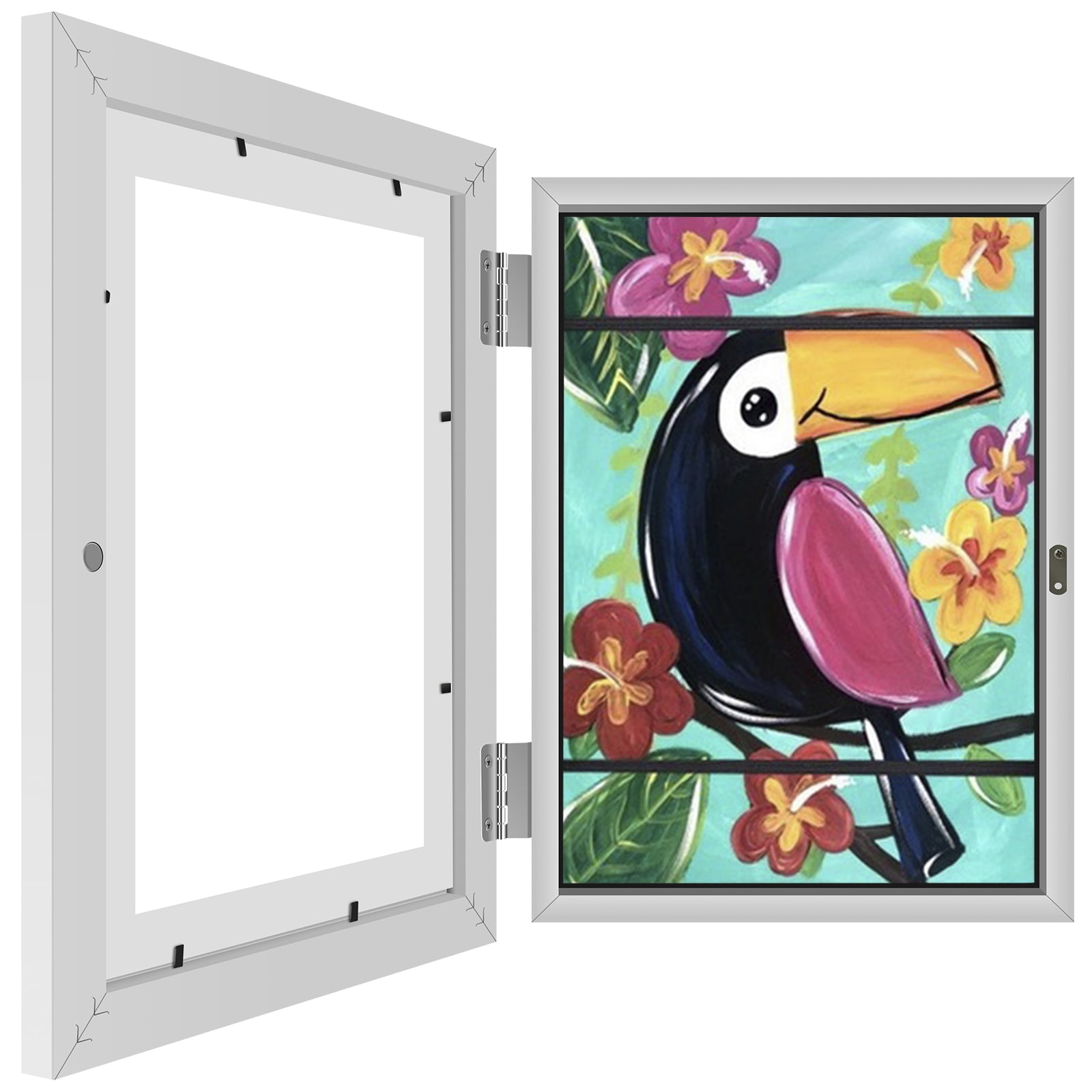 Kids Art Frames,Front Opening Kids Artwork Frames Changeable,Upgrade ...