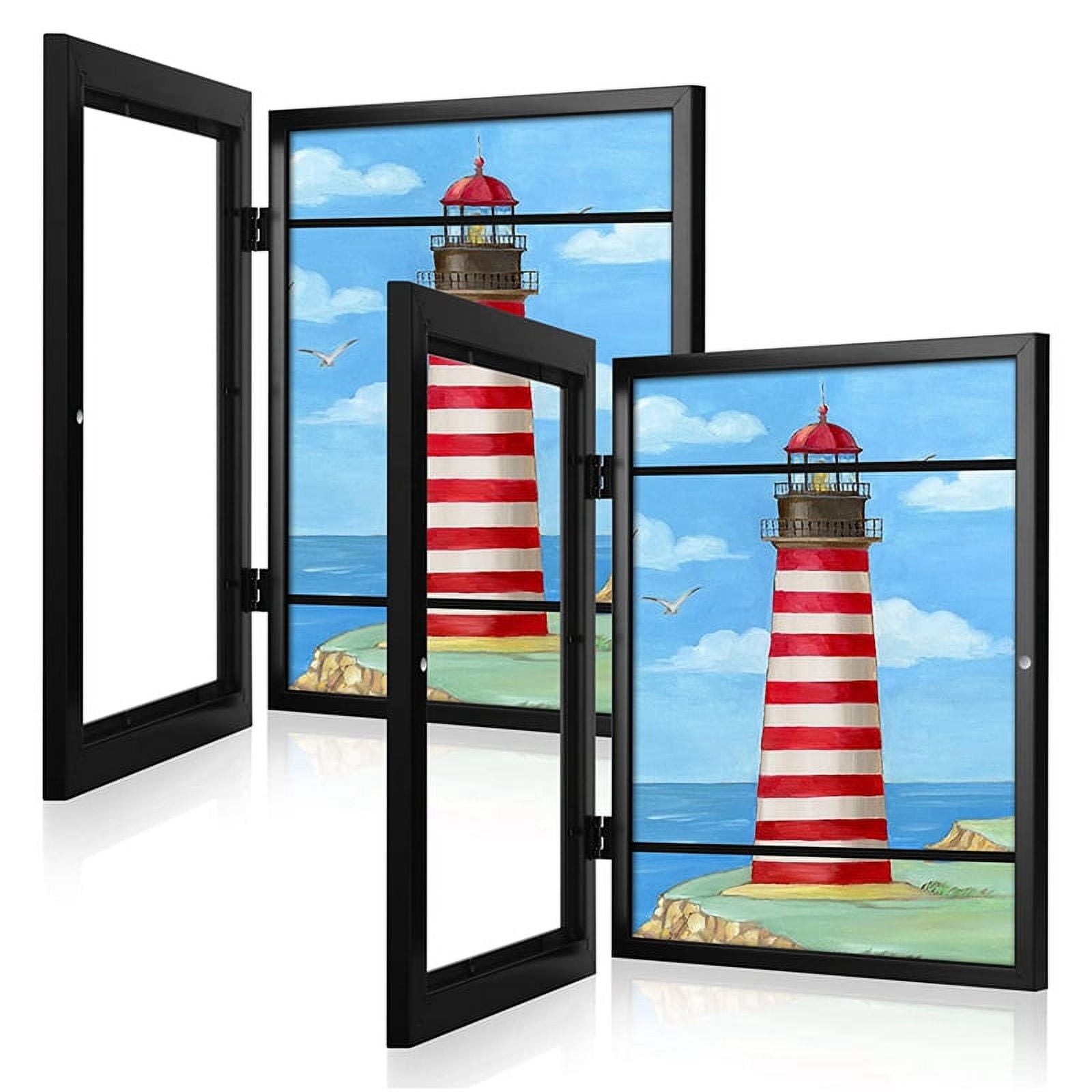 Kids Art Frames, Front Opening Kids Artwork Frames Changeable, Artwork ...