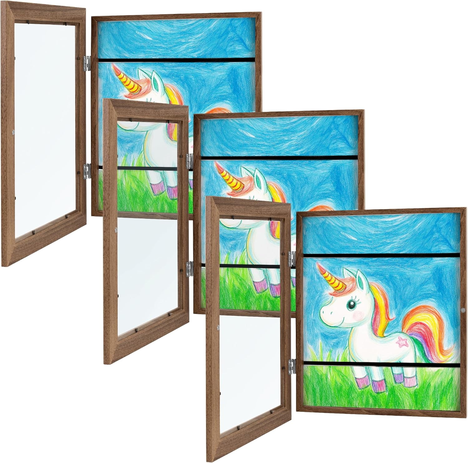 Kids Artwork Frames Changeable - Front-Opening To Display & Store 100 ...